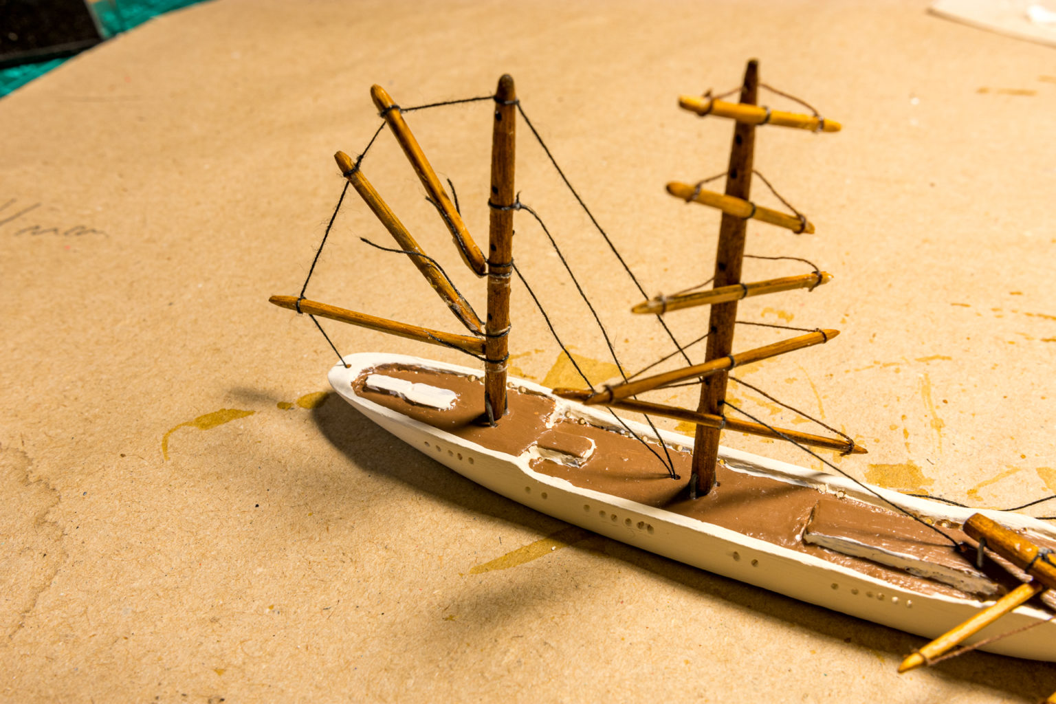 Buddelschiff Gorch Fock / Eagle von Buddel-Bini - Dennis Modellbau
